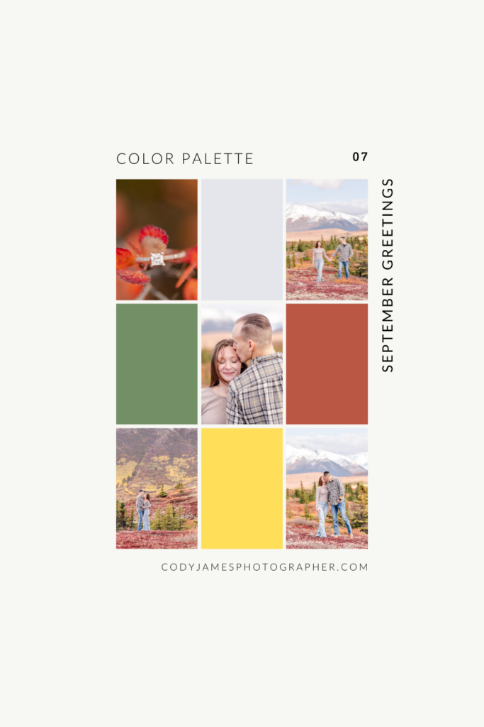 7 Color Palettes For Your Engagement Session - codyjamesphotographer.com